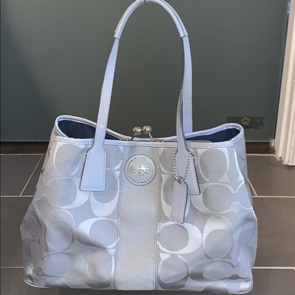 Coach | Bags | Grey Coach Purse | Poshmark
